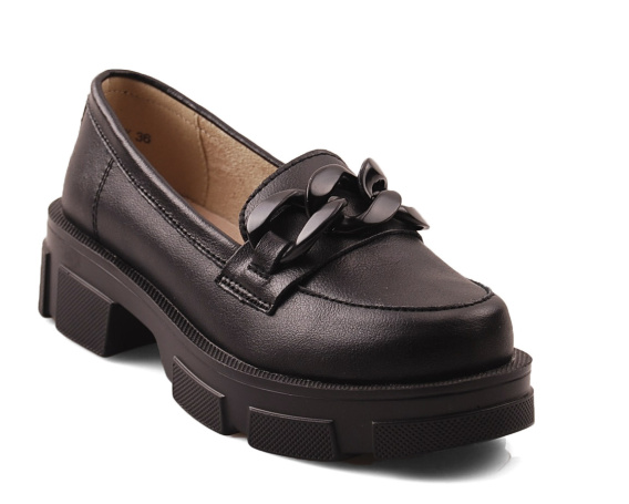 butbut > Filippo DP3221/23 czarne skórzane półbuty